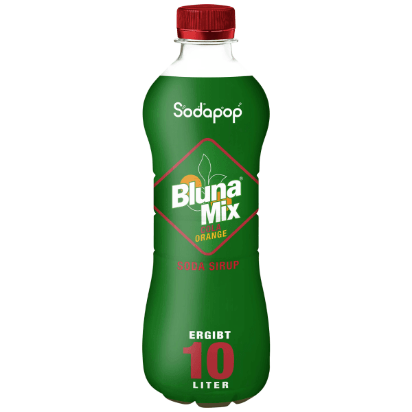 2x Syrop SODAPOP BLUNA Cola-Orange 500ml + BLUNA Lemon 500ml - Spinel Soda