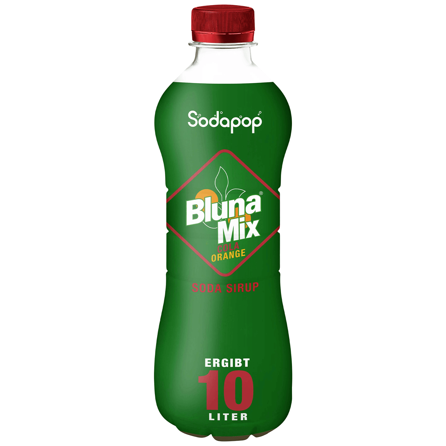 2x Syrop SODAPOP BLUNA Cola-Orange 500ml + BLUNA Lemon 500ml - Spinel Soda